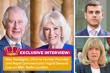 King Charles III Coronation: Interview With Chrono Hunter Founder Max ...