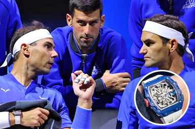 The Very Best Watches Worn By Novak Djokovic, Roger Federer & Rafael Nadal
