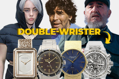 The Horological Phenomenon of Double-Wristing Watches - Chrono Hunter